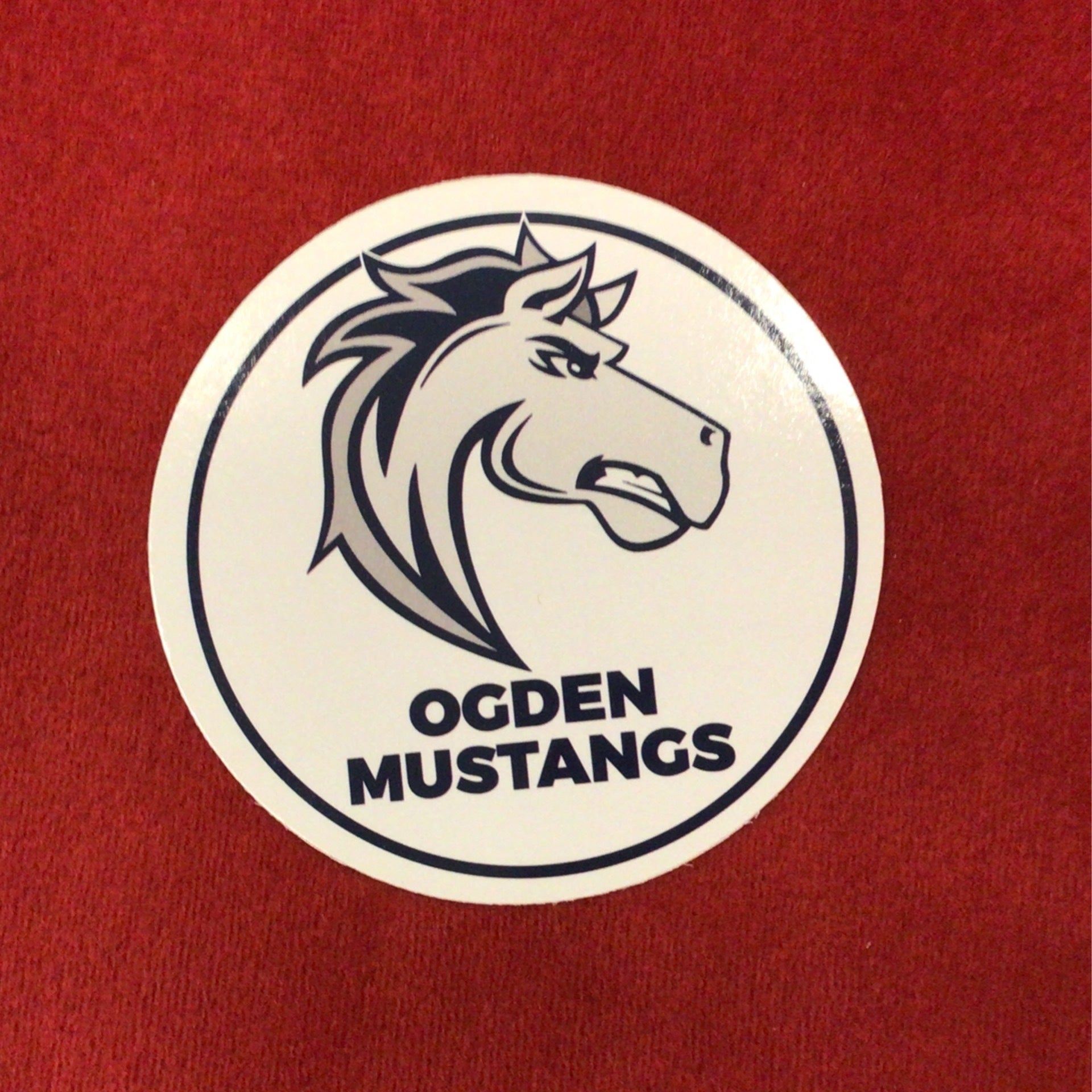 STICKER | Ogden Mustangs Team Store